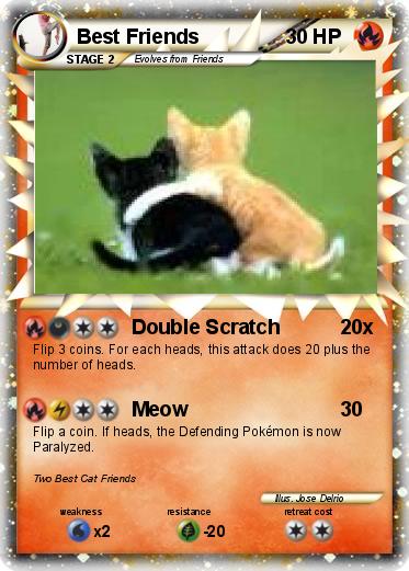 Pokémon Best Friends 12 12 - Double Scratch - My Pokemon Card