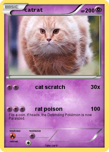 Pokémon catrat - cat scratch - My Pokemon Card