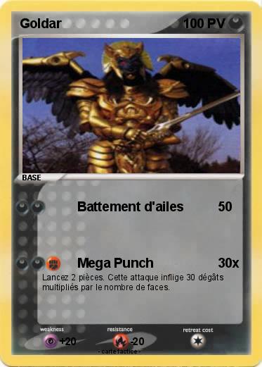 Pokémon Goldar 1 1 - Battement d'ailes - Ma carte Pokémon