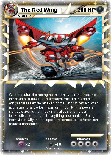 Pokémon The Red Wing - My Pokemon Card