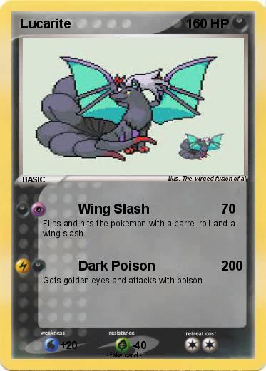Pokémon Lucarite 1 1 - Wing Slash - My Pokemon Card