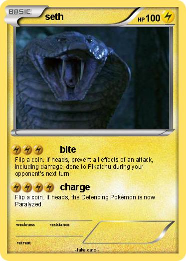 Pokémon seth 204 204 - bite - My Pokemon Card