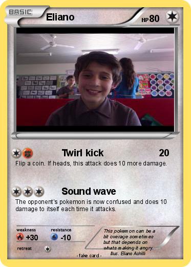 Pokémon Eliano 1 1 - Twirl kick - My Pokemon Card