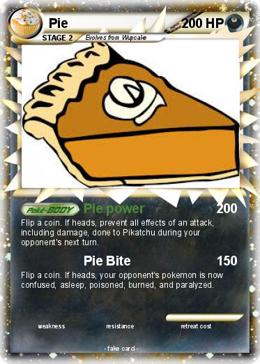 Pokémon Pie 330 330 - Pie power - My Pokemon Card