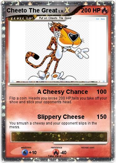 Pokémon Cheeto The Great - A Cheesy Chance - My Pokemon Card