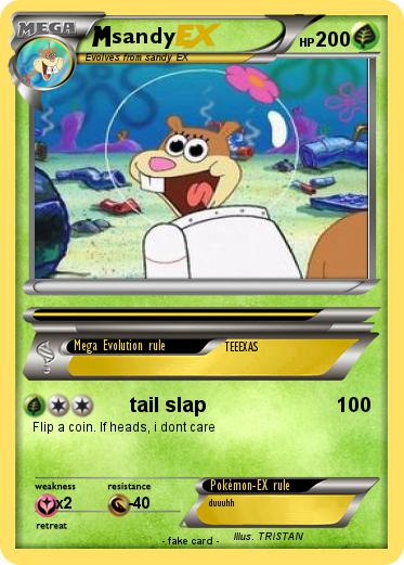 Pokémon sandy 364 364 - tail slap - My Pokemon Card