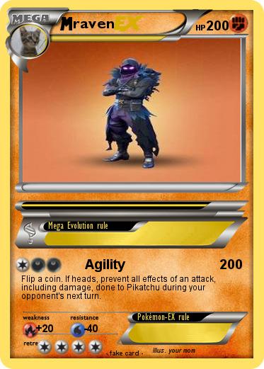 Pokémon raven 572 572 - Agility - My Pokemon Card
