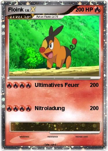 Pokémon Floink 11 11 - Ultimatives Feuer - My Pokemon Card