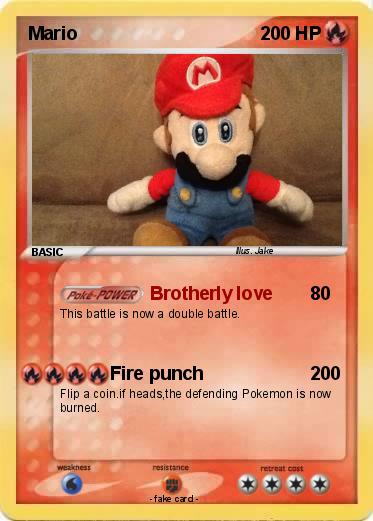 Pokémon Mario 8944 8944 - Brotherly love - My Pokemon Card