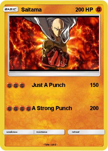 Pokémon Saitama 246 246 - Just A Punch - My Pokemon Card