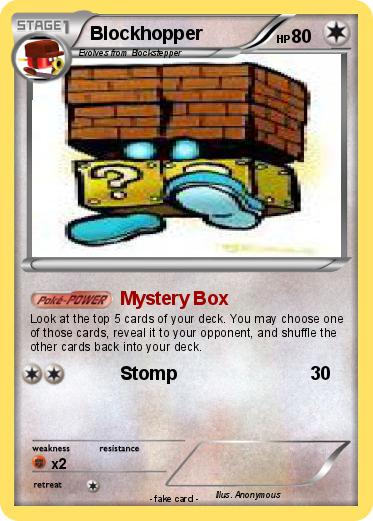 Pokémon Blockhopper - Mystery Box - My Pokemon Card