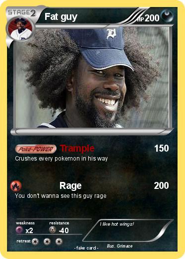 Pokémon Fat guy 215 215 - Trample - My Pokemon Card
