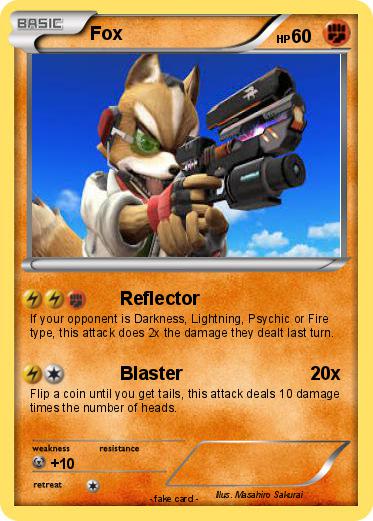 Pokémon Fox 712 712 - Reflector - My Pokemon Card