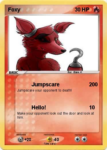 Pokémon Foxy 2022 2022 - Jumpscare - My Pokemon Card