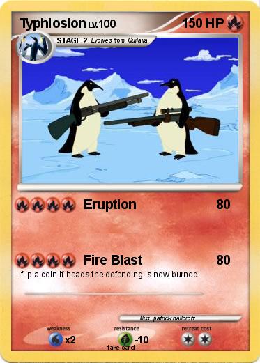 Pokémon Typhlosion 256 256 - Eruption - My Pokemon Card