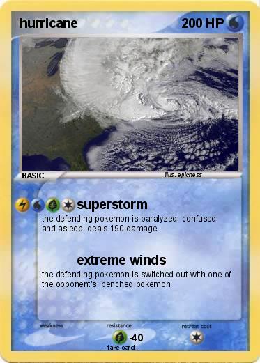 Pokémon hurricane 48 48 - superstorm - My Pokemon Card