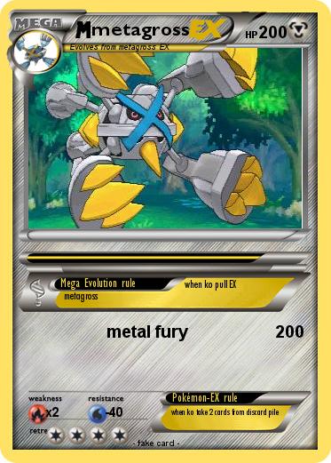 Pokémon metagross 616 616 - metal fury - My Pokemon Card