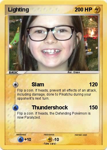 Pokémon Lighting 671 671 - Slam - My Pokemon Card