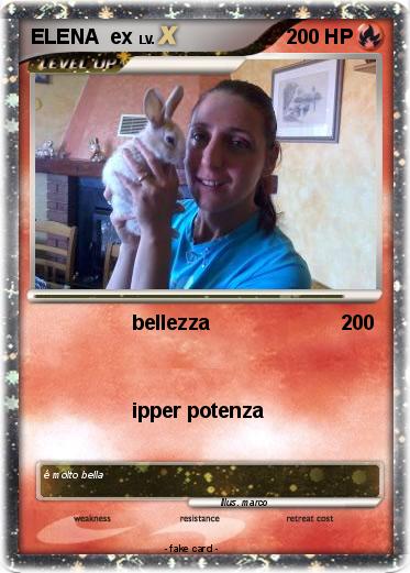 Pokémon ELENA ex - bellezza - My Pokemon Card