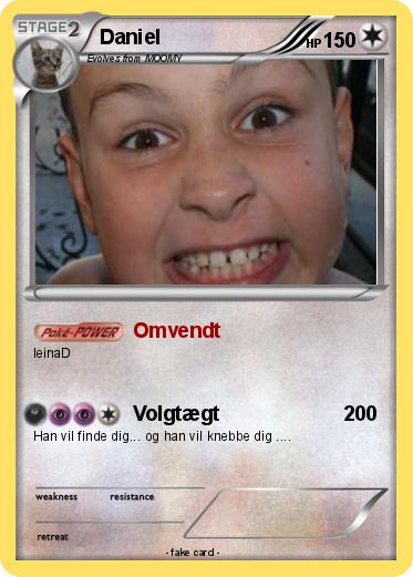 Pokémon Daniel 742 742 - Omvendt - My Pokemon Card