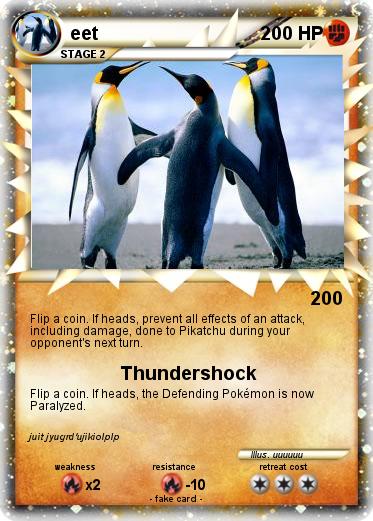 Pokémon eet 3 3 - Thundershock - My Pokemon Card