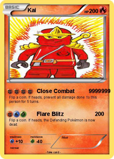 Pokémon Kai 975 975 - Close Combat 9999999 - My Pokemon Card