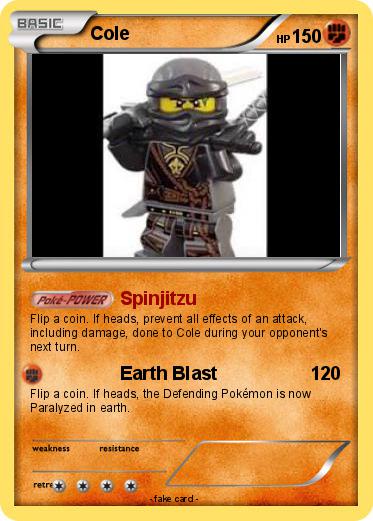 Pokémon Cole 905 905 - Spinjitzu - My Pokemon Card