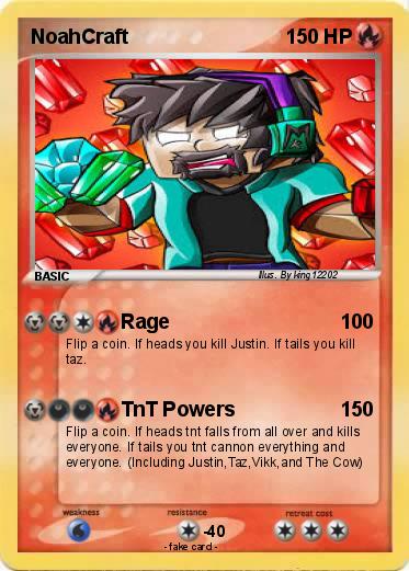 Pokémon NoahCraft - Rage - My Pokemon Card