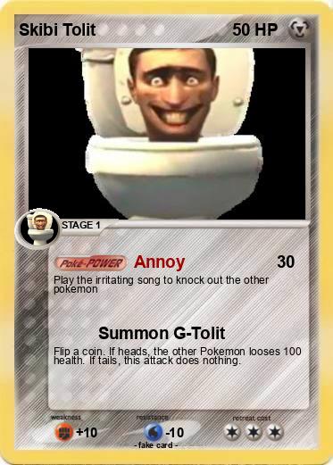 Pokémon Skibi Tolit - Annoy - My Pokemon Card