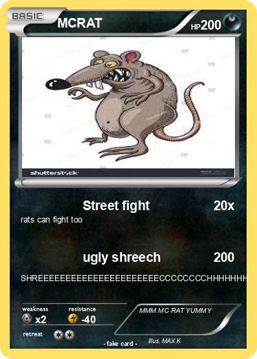 Pokémon MCRAT - Street fight - My Pokemon Card