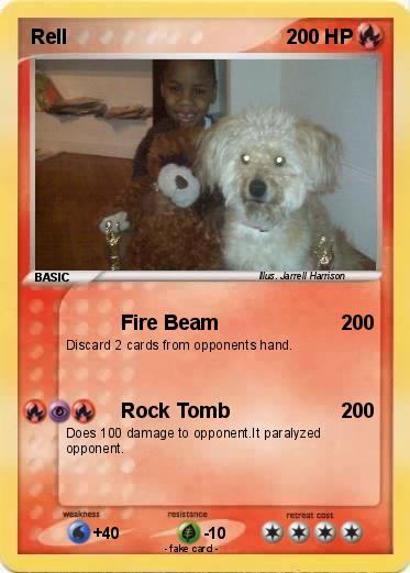 Pokémon Rell - Fire Beam - My Pokemon Card