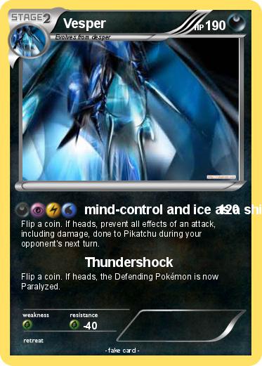 Pokémon Vesper 3 3 - mind-control and ice as a shield and generates ...