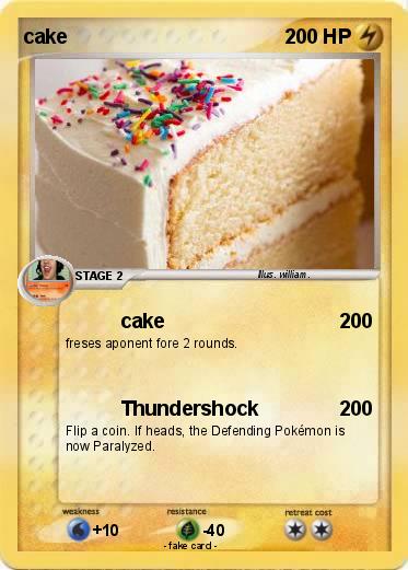 Pokémon cake 523 523 - cake - My Pokemon Card
