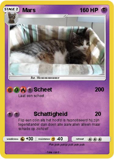 Pokémon Mars 204 204 - Scheet - My Pokemon Card