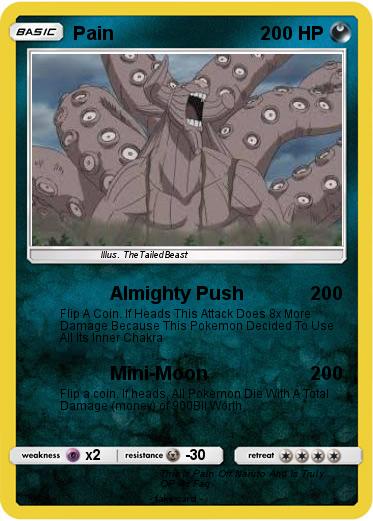 Pokémon Pain 418 418 - Almighty Push - My Pokemon Card