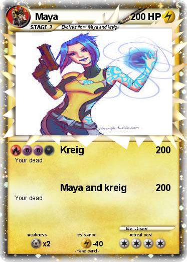 Pokémon Maya 214 214 - Kreig - My Pokemon Card
