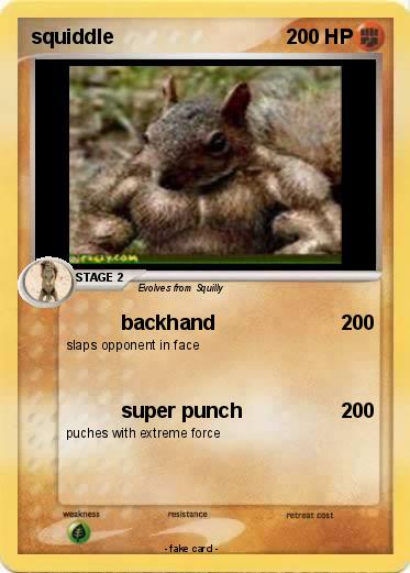 Pokémon squiddle 2 2 - backhand - My Pokemon Card