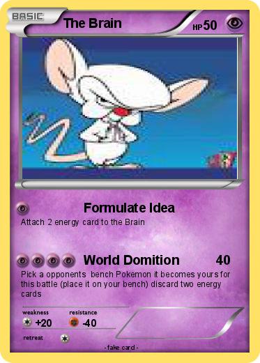 Pokémon The Brain 15 15 - Formulate Idea - My Pokemon Card