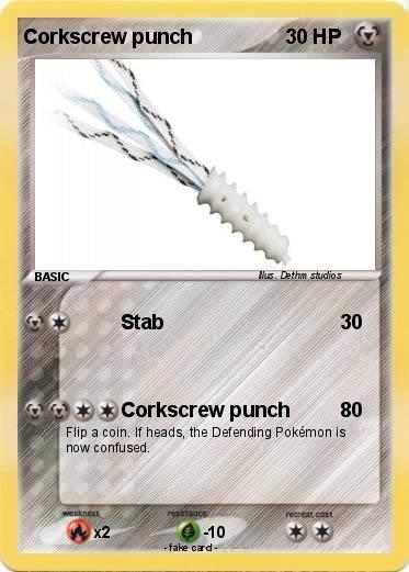 Pokémon Corkscrew punch - Stab - My Pokemon Card