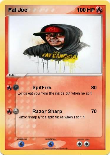 Pokémon Fat Joe 1 1 - SpitFire - My Pokemon Card