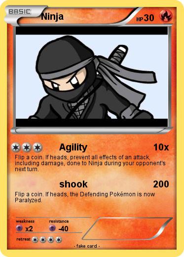 Pokémon Ninja 3492 3492 - Agility - My Pokemon Card