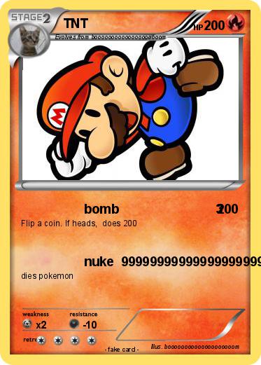 Pokémon TNT 205 205 - bomb 3 - My Pokemon Card