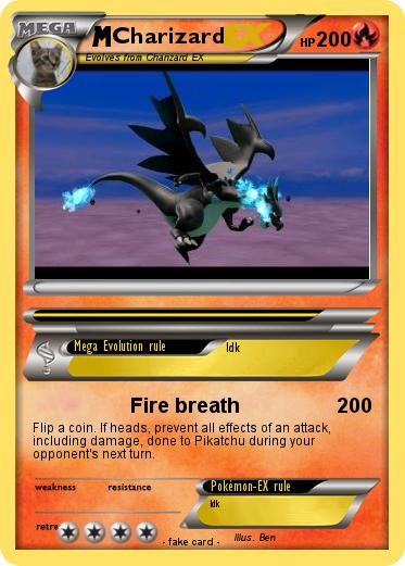 Pokémon Charizard 8819 8819 - Fire breath - My Pokemon Card