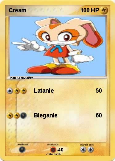 Pokémon Cream 72 72 - Latanie - Twoja własna karta pokemon