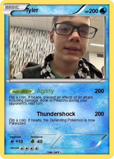 Pokémon Tyler 947 947 - Agility - My Pokemon Card