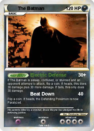 Pokémon The Batman 3 3 - Electric Defense - My Pokemon Card