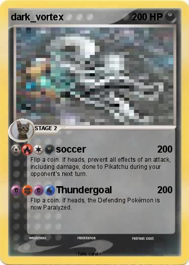 Pokémon dark vortex 5 5 - soccer - My Pokemon Card