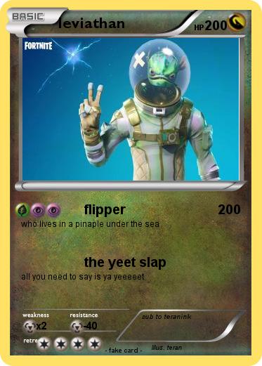 Pokémon leviathan 224 224 - flipper - My Pokemon Card