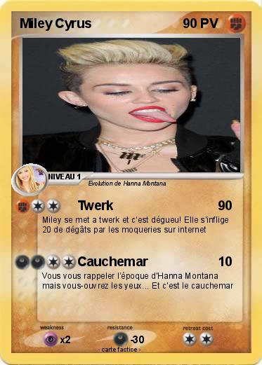 Pokémon Miley Cyrus 371 371 - Twerk - Ma carte Pokémon