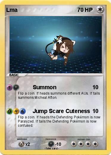 Pokémon Lma 1 1 - Summon - My Pokemon Card